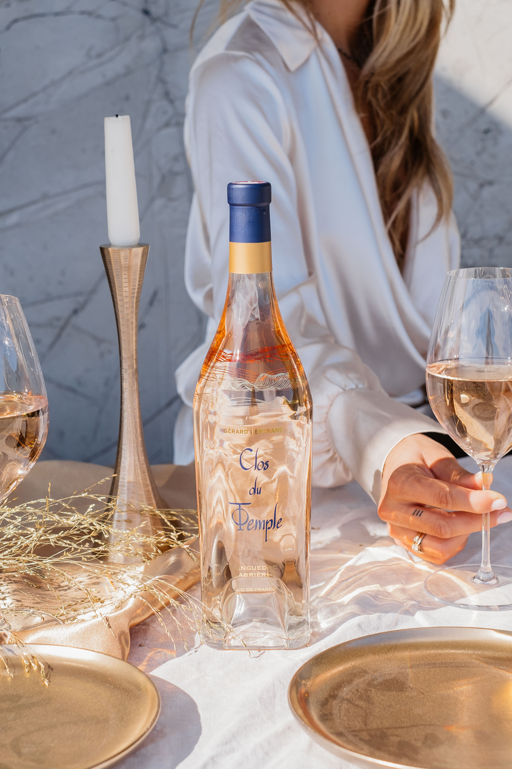 Clos du temple 2022 vin rosé élu meilleur rosé du monde