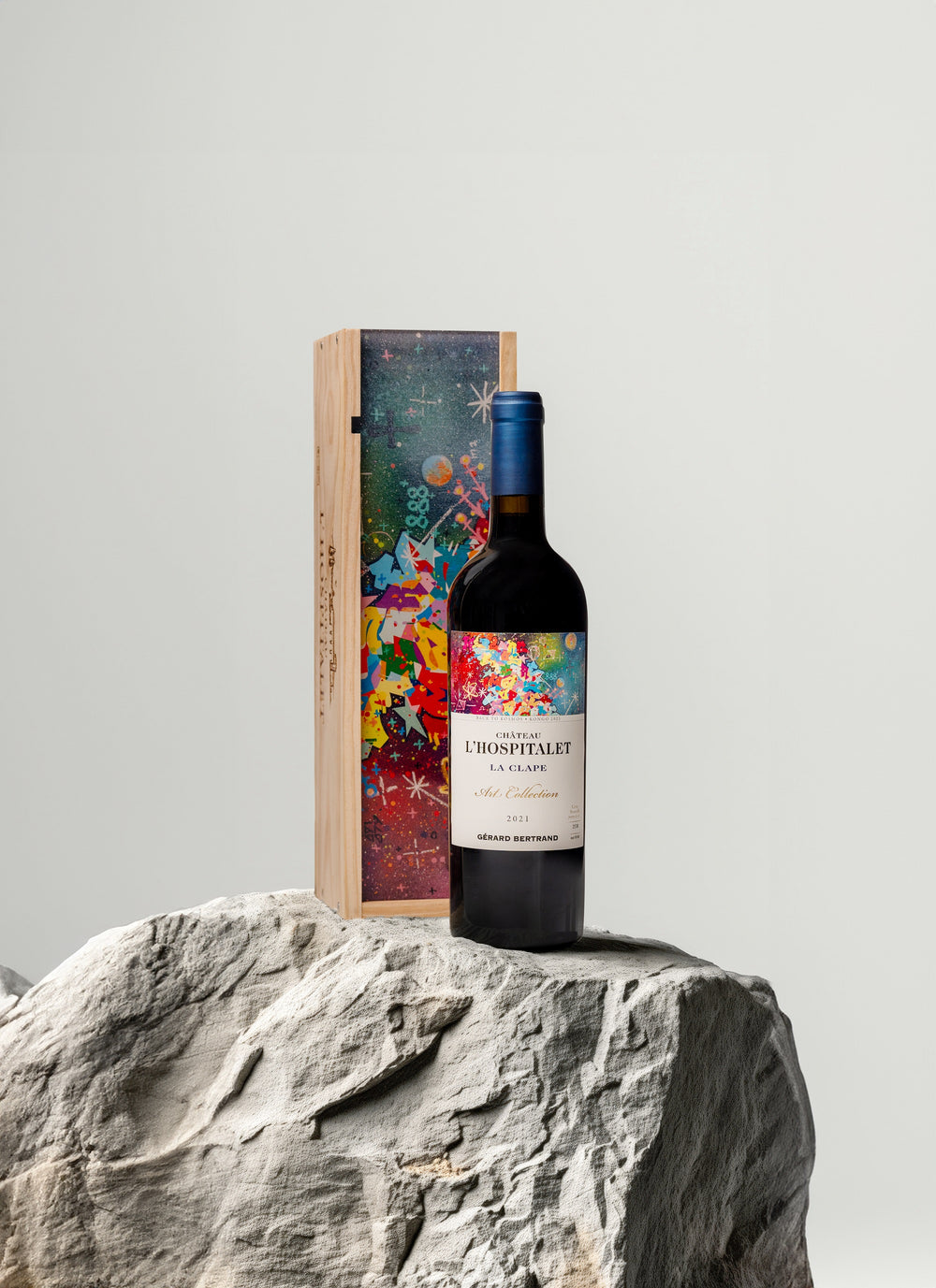 CHÂTEAU L’HOSPITALET ART COLLECTION Coffret 75cl 2021 - « BACK TO COSM