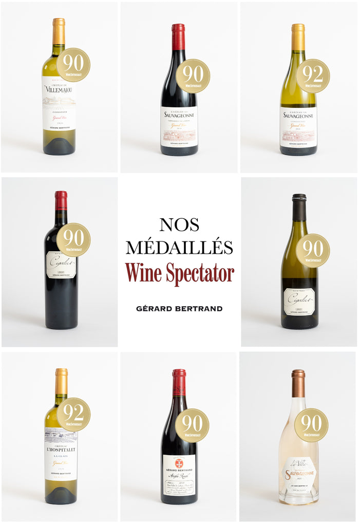 Nos vins récompensés par Wine Spectator