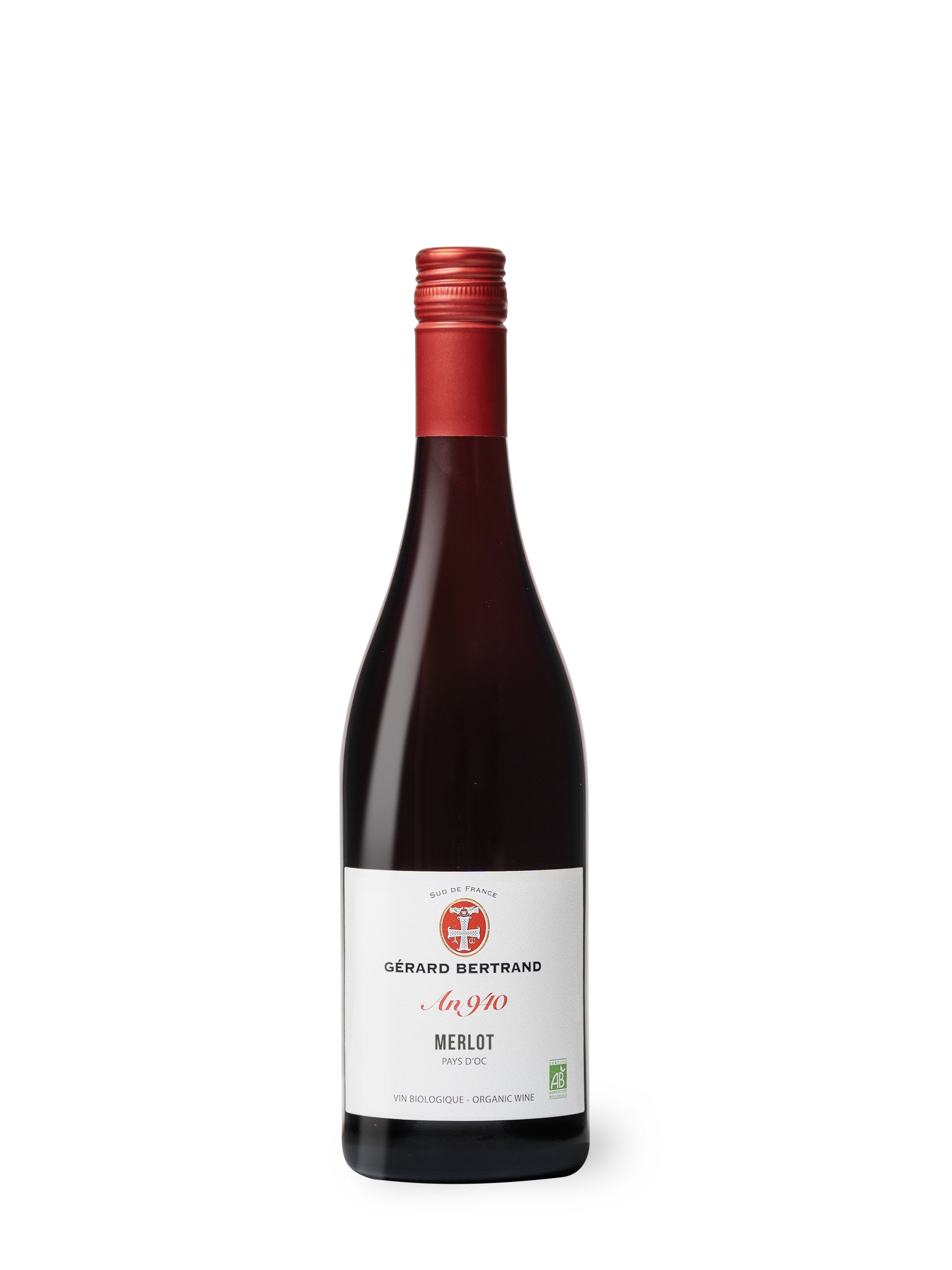 Héritage "An 940" merlot Bio 2022 75cl