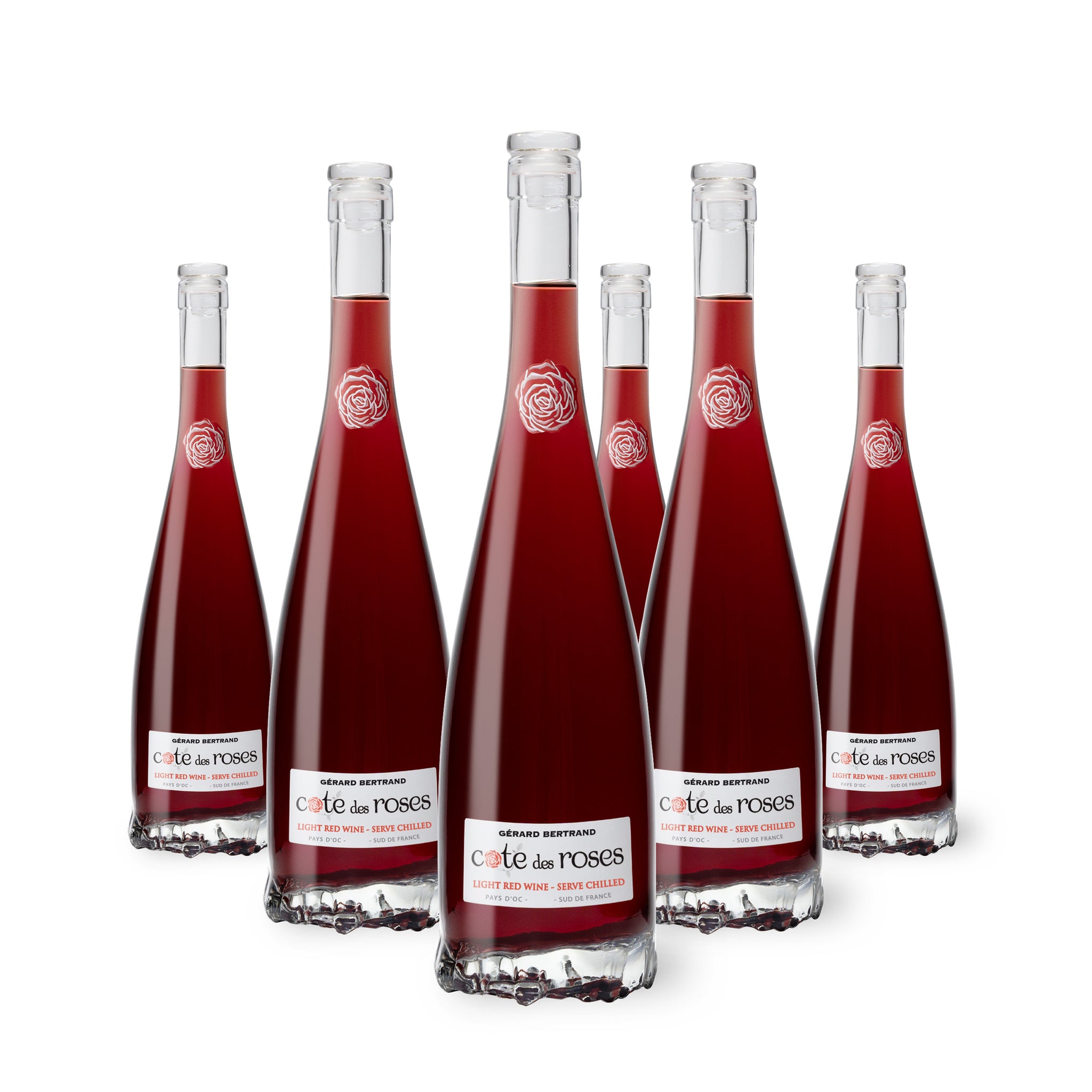 Cote des Roses Rouge vin rouge léger 2023 6 bouteilles 75cl